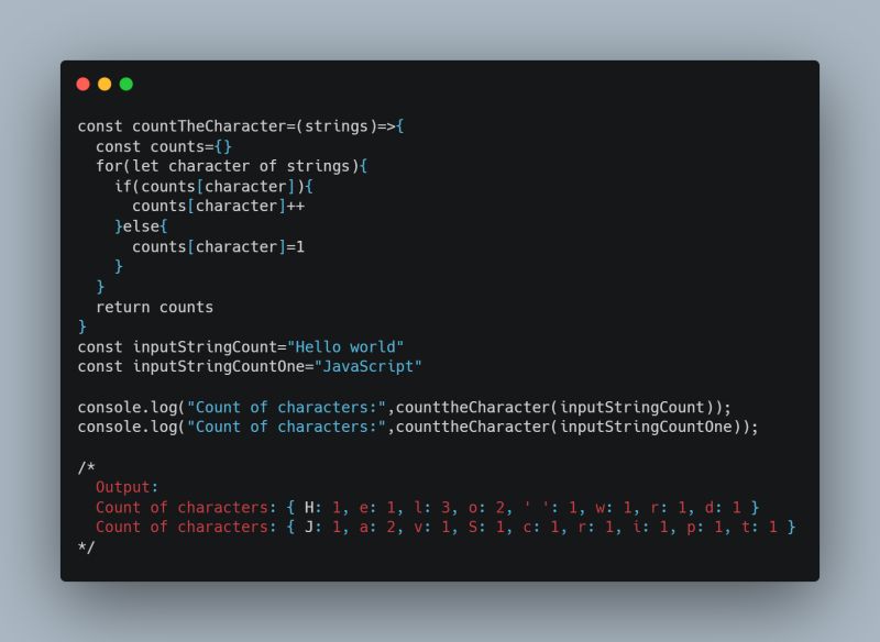 KALAI VANAN on LinkedIn: #javascript #strings #char KALAI VANAN on LinkedIn: #javascript #strings #char