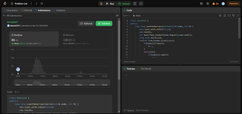 #100daysleetcodechallenge #leetcode #codejourney #dailycoding… | Manish ... #100daysleetcodechallenge #leetcode #codejourney #dailycoding… | Manish ...