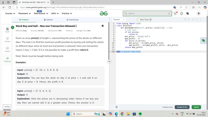 #geeksforgeeks #gfg160 #dsa #python #codingconsistency #keepcoding ... #geeksforgeeks #gfg160 #dsa #python #codingconsistency #keepcoding ...