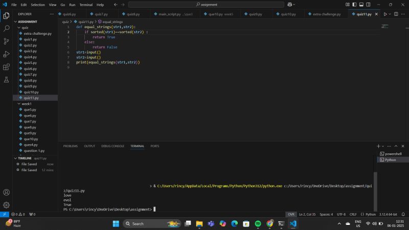 Rincy Pereira on LinkedIn: #python #codingchallenge #day11 ... Rincy Pereira on LinkedIn: #python #codingchallenge #day11 ...