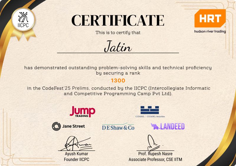 #iicpc #iitm #codefest #highfrequencytrading #competitiveprogramming ... #iicpc #iitm #codefest #highfrequencytrading #competitiveprogramming ...