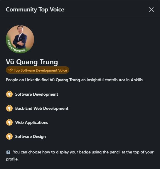Vũ Quang Trung on LinkedIn: #wecommit100xshare Vũ Quang Trung on LinkedIn: #wecommit100xshare