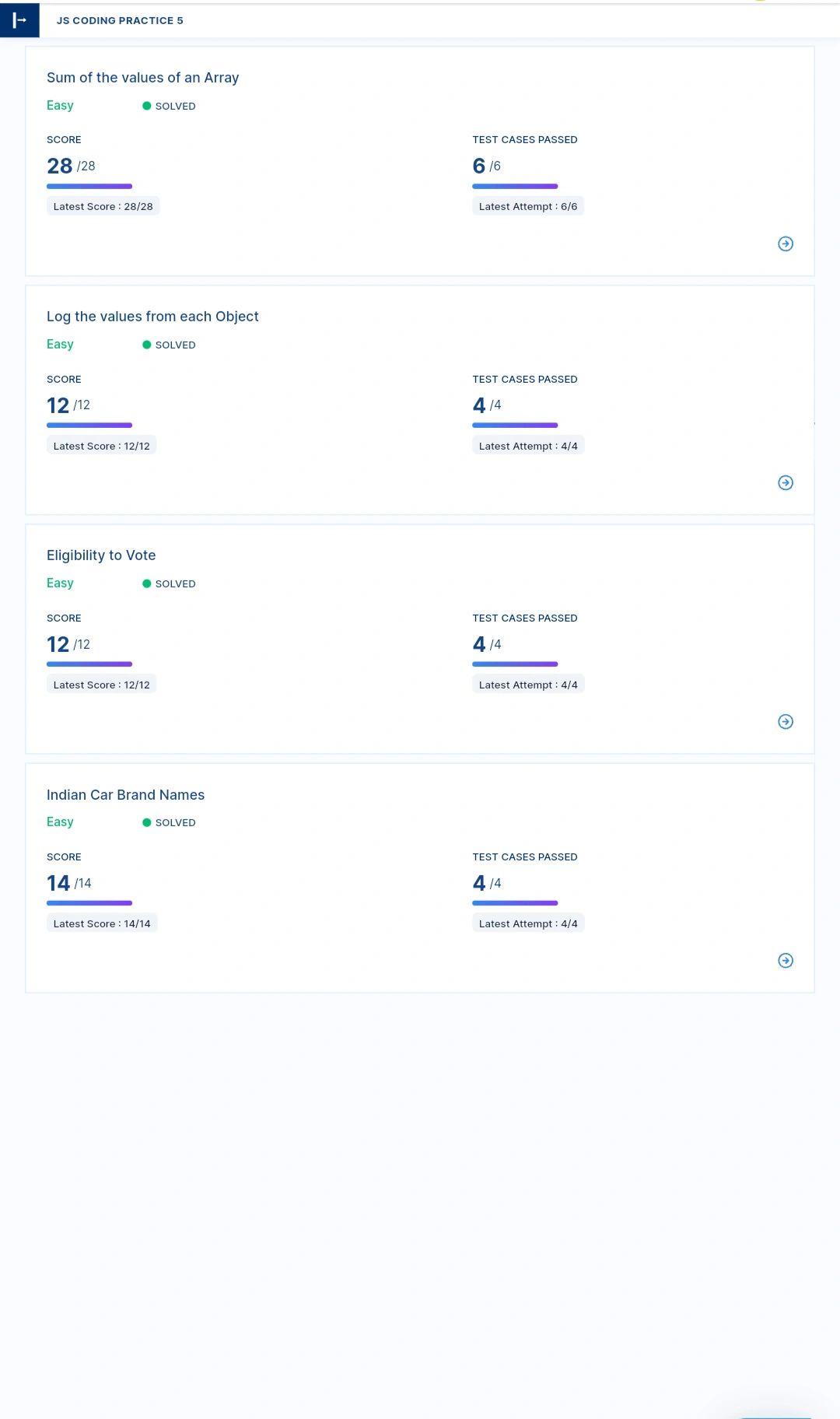 Kavya M. on LinkedIn: #javascript #codingpractice #loops # ... Kavya M. on LinkedIn: #javascript #codingpractice #loops # ...