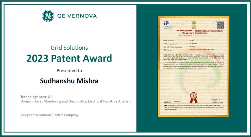Sudhanshu Mishra on LinkedIn: #patentaward #gevernova | 22 comments Sudhanshu Mishra on LinkedIn: #patentaward #gevernova | 22 comments