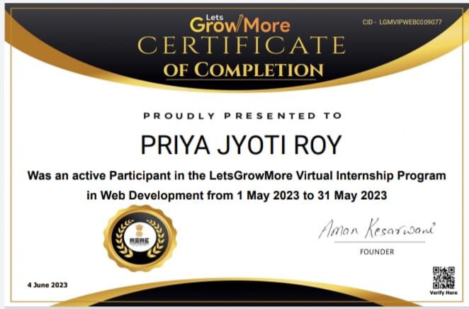 PRIYA JYOTI ROY on LinkedIn: #connections #letsgrowmore #experience # ... PRIYA JYOTI ROY on LinkedIn: #connections #letsgrowmore #experience # ...
