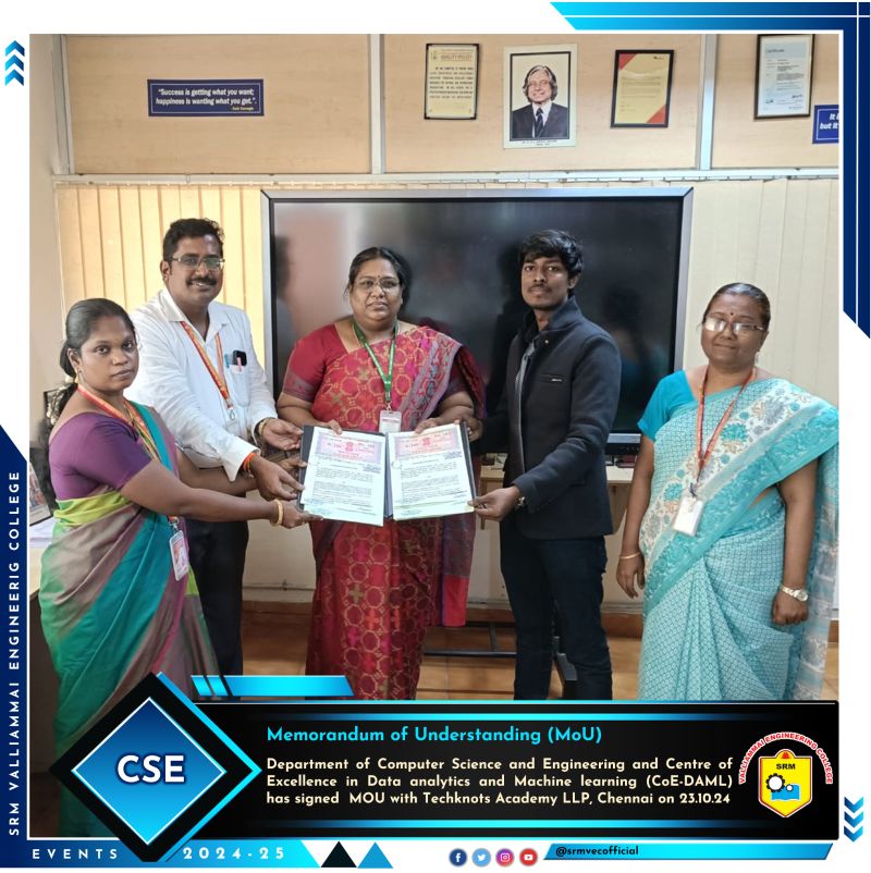 SRM VALLIAMMAI ENGINEERING COLLEGE on LinkedIn: SRM Valliammai ... SRM VALLIAMMAI ENGINEERING COLLEGE on LinkedIn: SRM Valliammai ...