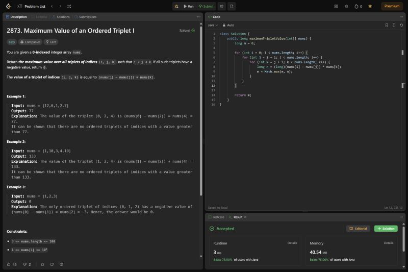 kiruthik kumar on LinkedIn: #100daysofcode #leetcodejava # ... kiruthik kumar on LinkedIn: #100daysofcode #leetcodejava # ...
