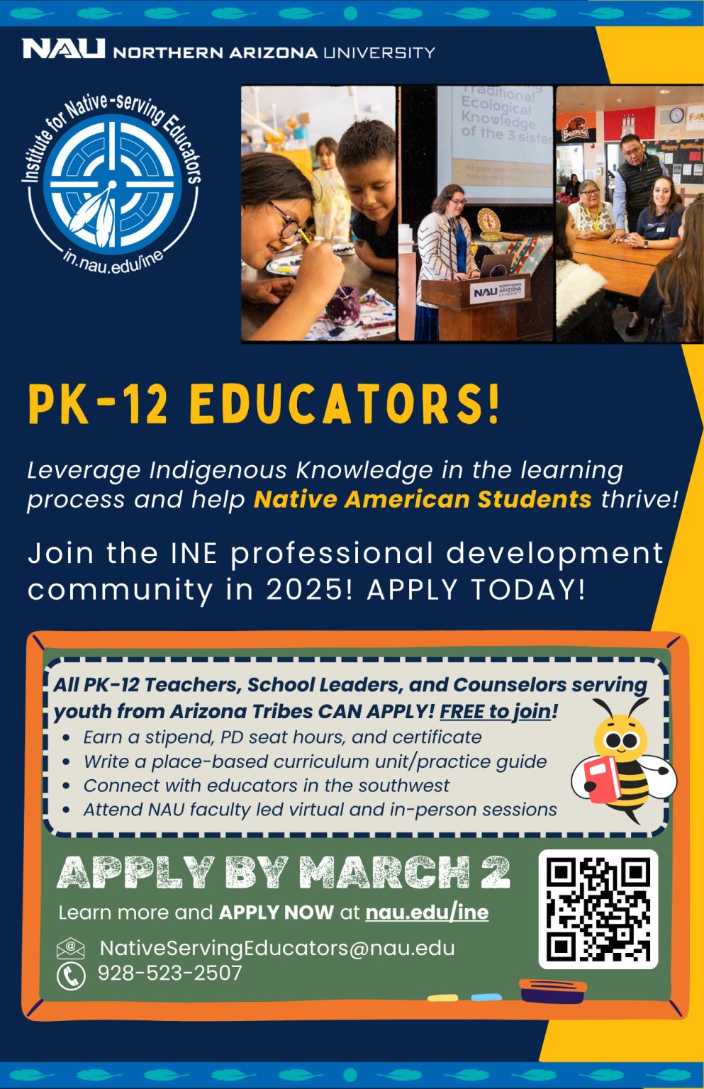 Institute for Native-serving Educators (INE) on LinkedIn: We are ... Institute for Native-serving Educators (INE) on LinkedIn: We are ...