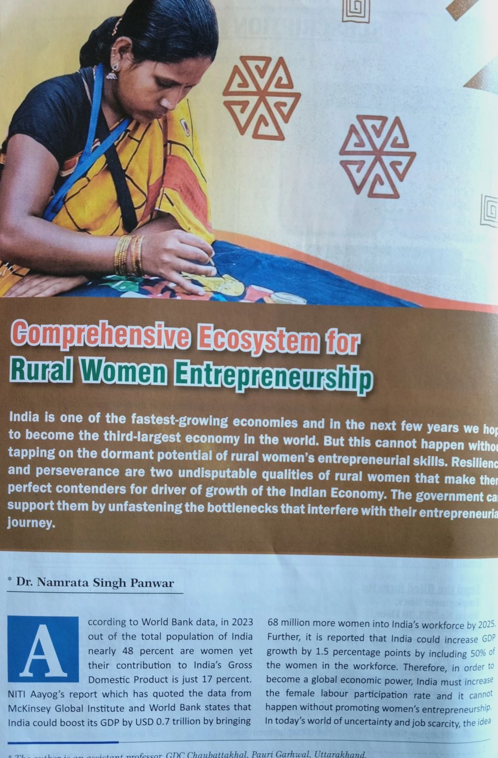 Tayyaba Tabassum on LinkedIn: Empowering Rural Women Entrepreneurs ... Tayyaba Tabassum on LinkedIn: Empowering Rural Women Entrepreneurs ...