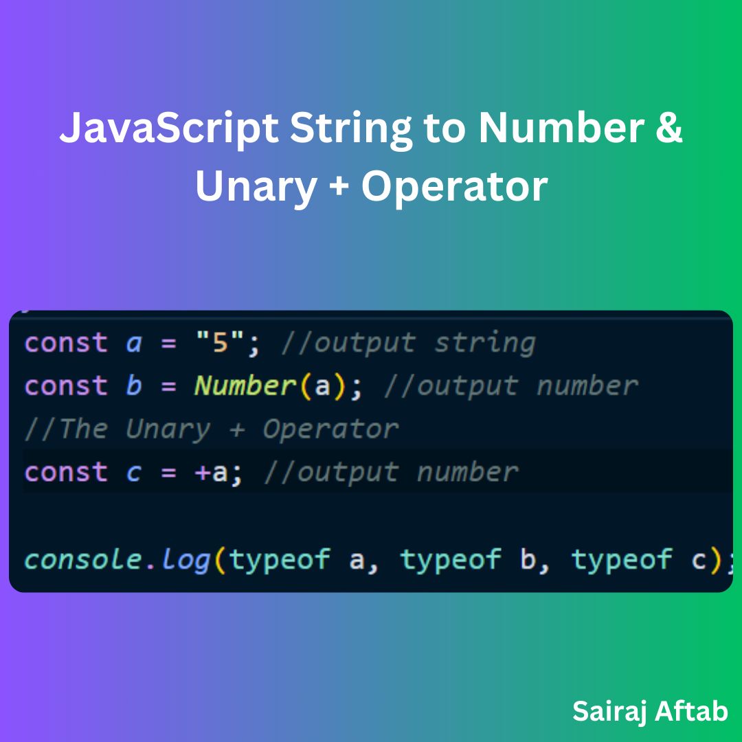 Sairaj Aftab on LinkedIn: #javascript #javascriptlearning Sairaj Aftab on LinkedIn: #javascript #javascriptlearning