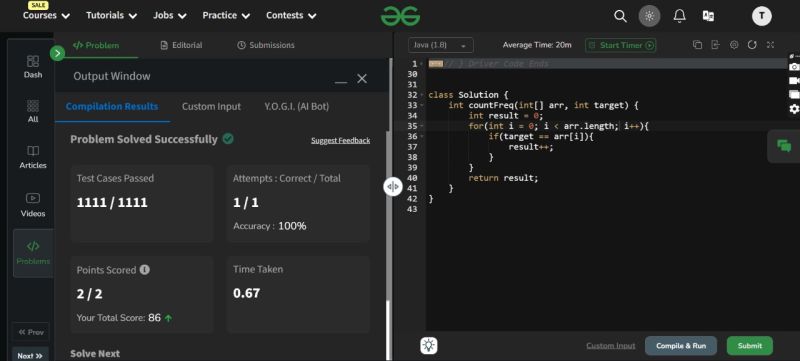 THARUNI SRI SAI BALUKURI on LinkedIn: #geekstreak2024 #coding #java # ... THARUNI SRI SAI BALUKURI on LinkedIn: #geekstreak2024 #coding #java # ...