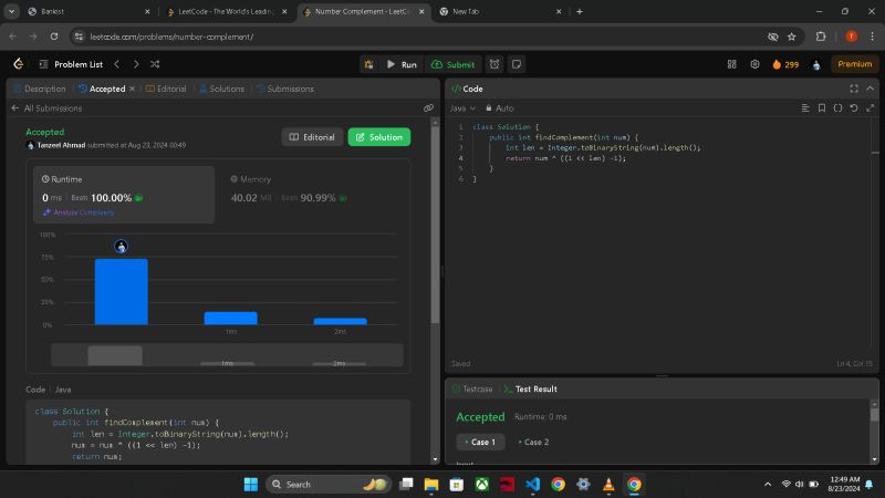 Tanzeel Ahmad on LinkedIn: #365daysofcode #leetcode #codeeveryday # ... Tanzeel Ahmad on LinkedIn: #365daysofcode #leetcode #codeeveryday # ...