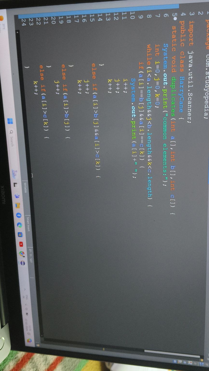 duplicates in multiple ARRAYS using While loop....! | Harish Babu ... duplicates in multiple ARRAYS using While loop....! | Harish Babu ...