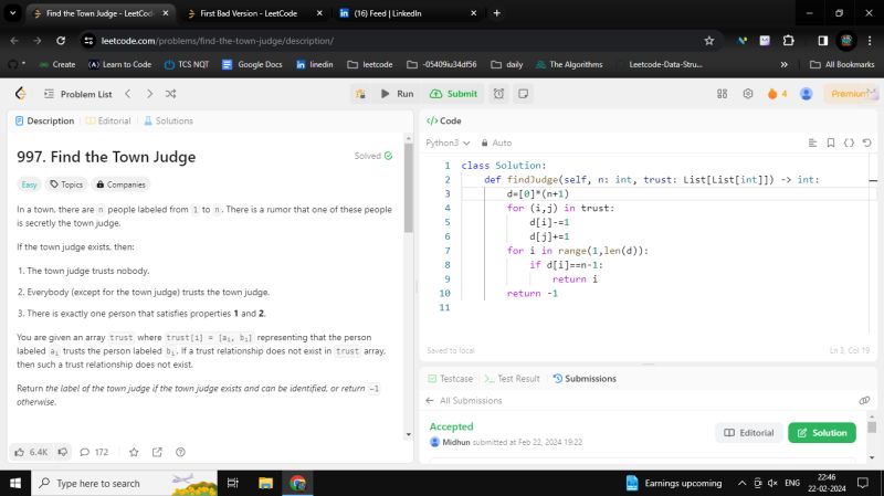 Midhun C on LinkedIn: #100daysofcodechallenge #geeksforgeeks #leetcode ... Midhun C on LinkedIn: #100daysofcodechallenge #geeksforgeeks #leetcode ...