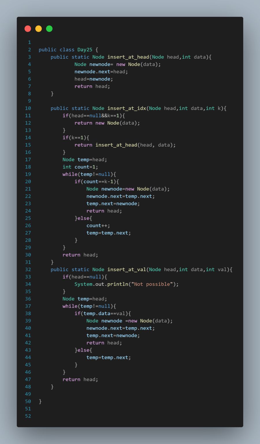 Day 25 of DSA challenge: Insert newnode at index index | Ranjana Devi ... Day 25 of DSA challenge: Insert newnode at index index | Ranjana Devi ...