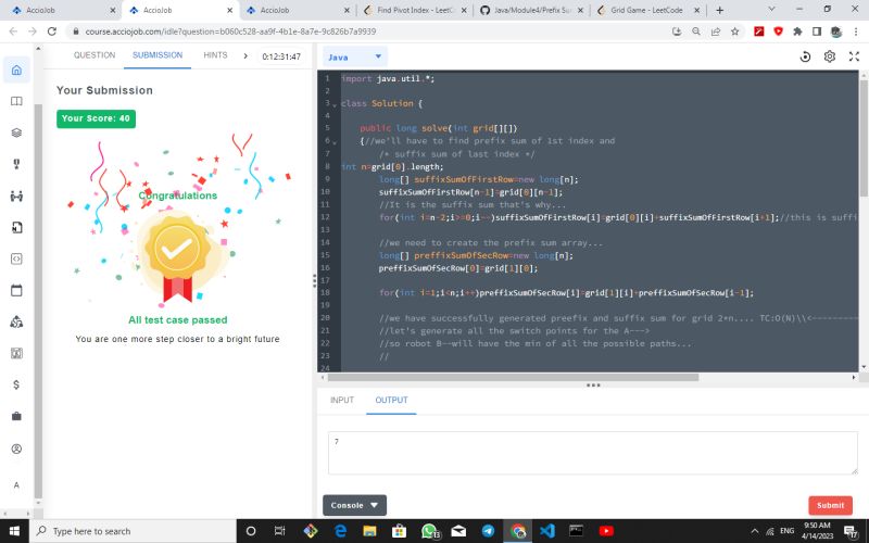 Day 40 of 60 day's Coding challenge 🔥 Today Solve 2-easy Level 6-medium ... Day 40 of 60 day's Coding challenge 🔥 Today Solve 2-easy Level 6-medium ...