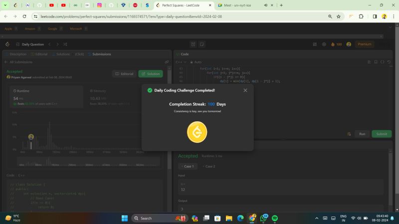 Priyam Agarwal on LinkedIn: #leetcode #100daysofcode #problemsolving # ... Priyam Agarwal on LinkedIn: #leetcode #100daysofcode #problemsolving # ...