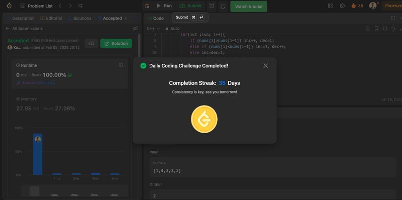 #leetcode #dailychallenge #algorithms #problemsolving #codingjourney #c ... #leetcode #dailychallenge #algorithms #problemsolving #codingjourney #c ...