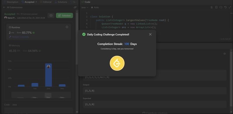 Vamsi Pachipala on LinkedIn: #leetcode #100daysofcode #codingjourney # ... Vamsi Pachipala on LinkedIn: #leetcode #100daysofcode #codingjourney # ...