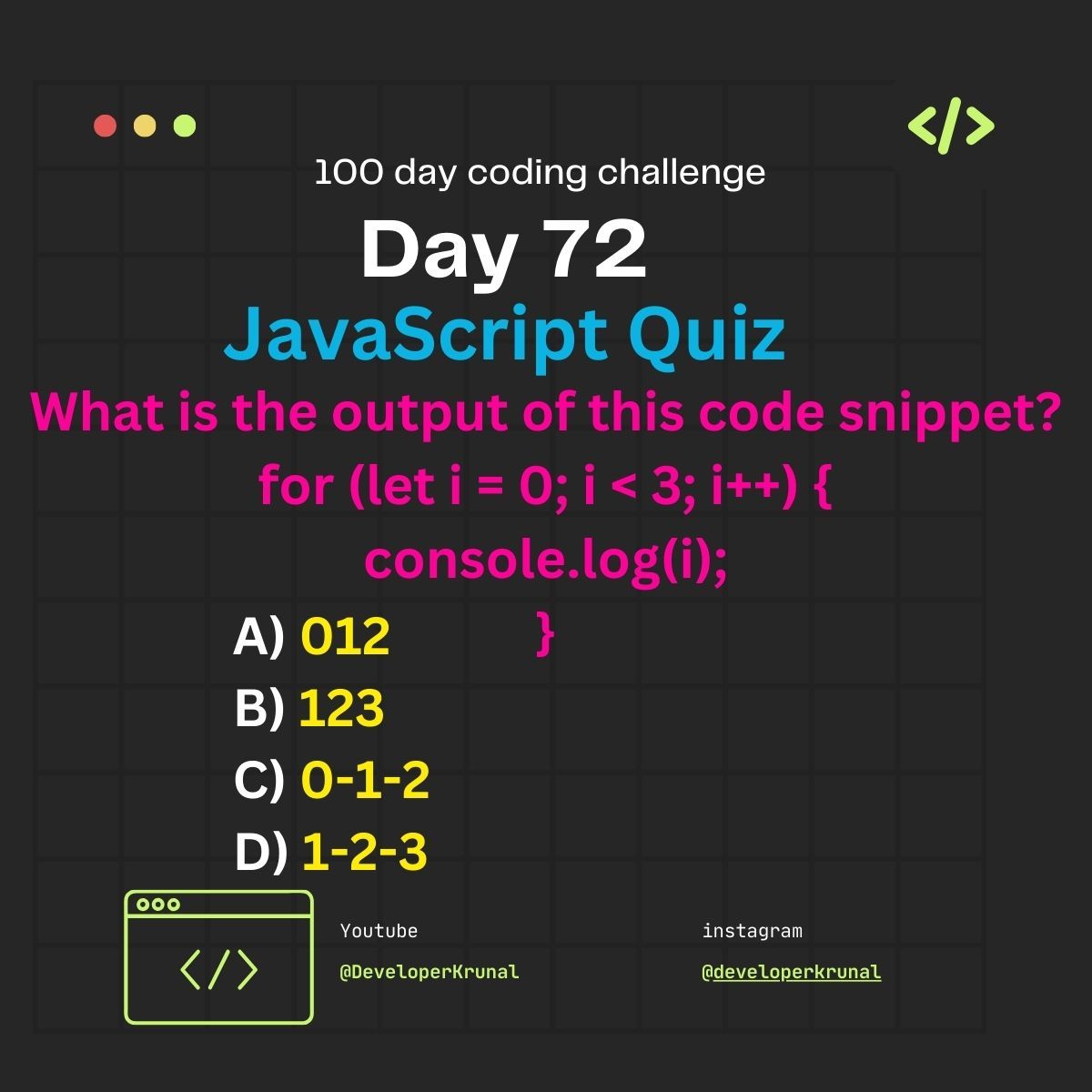 Krunal Trivedi on LinkedIn: #javascript #coders #javascript # ... Krunal Trivedi on LinkedIn: #javascript #coders #javascript # ...