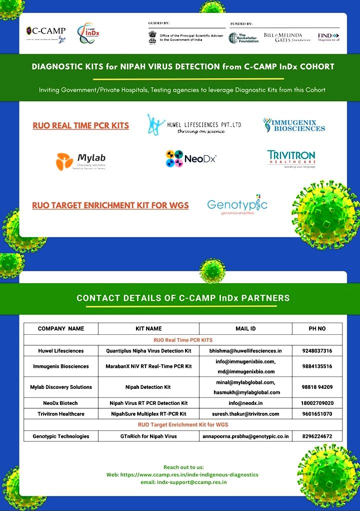#nipahvirus #immugenix #rtpcrkit #c #indx2 | Naveen Kumar Venkatesan, PhD., #nipahvirus #immugenix #rtpcrkit #c #indx2 | Naveen Kumar Venkatesan, PhD.,