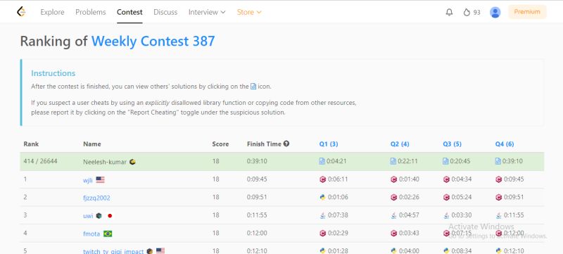 Neelesh Kumar yadav on LinkedIn: #leetcode #leetcodechallenge #programming Neelesh Kumar yadav on LinkedIn: #leetcode #leetcodechallenge #programming