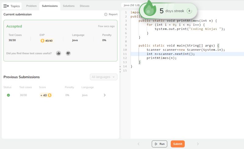 Harini Subramanian on LinkedIn: #100daysofcode #javawithdsa # ... Harini Subramanian on LinkedIn: #100daysofcode #javawithdsa # ...