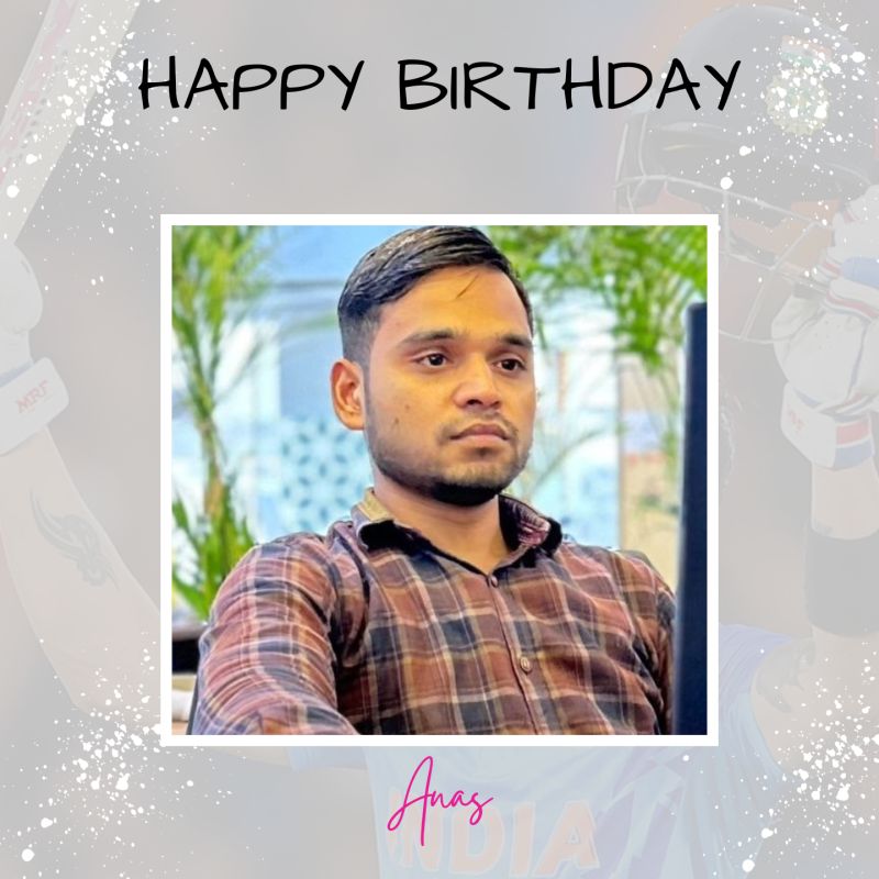 Kavishala on LinkedIn: Happy Birthday Anas 🎉 Anas Raza Kavishala on LinkedIn: Happy Birthday Anas 🎉 Anas Raza