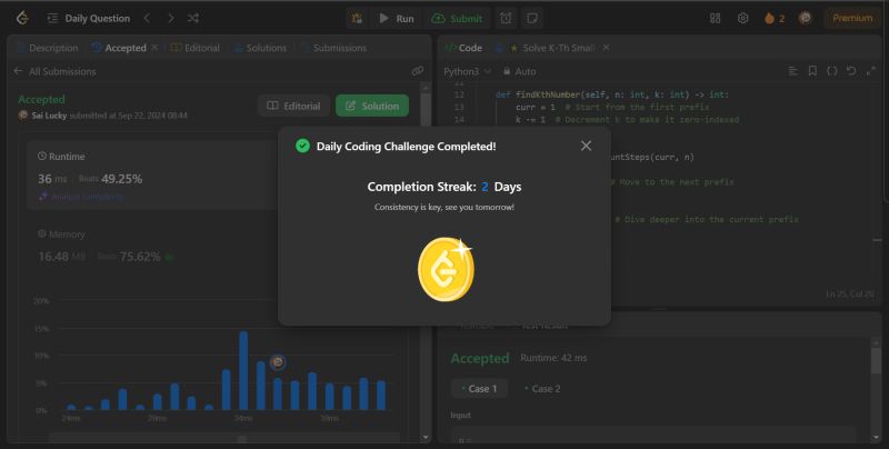 Anjaneyulu Pemmani on LinkedIn: #codinglife #dailychallenge #leetcode # ... Anjaneyulu Pemmani on LinkedIn: #codinglife #dailychallenge #leetcode # ...