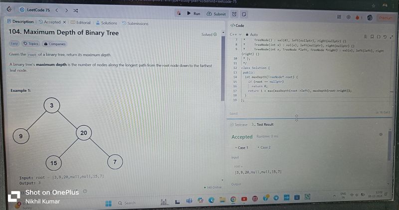 Nikhil Kumar Mishra on LinkedIn: #leetcode #coding #problemsolving # ... Nikhil Kumar Mishra on LinkedIn: #leetcode #coding #problemsolving # ...