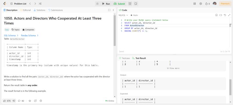 Soumen Das on LinkedIn: #sql #leetcode #dataanalysis #datascience # ... Soumen Das on LinkedIn: #sql #leetcode #dataanalysis #datascience # ...