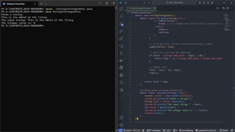 🚀 Day 48 of #100DaysOfCode: From Strings to Integers in Java! | Shrinkhal 🚀 Day 48 of #100DaysOfCode: From Strings to Integers in Java! | Shrinkhal