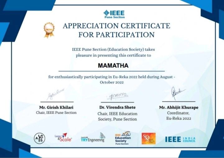 Mamatha Hadimani on LinkedIn: Hello connections....My participation ... Mamatha Hadimani on LinkedIn: Hello connections....My participation ...