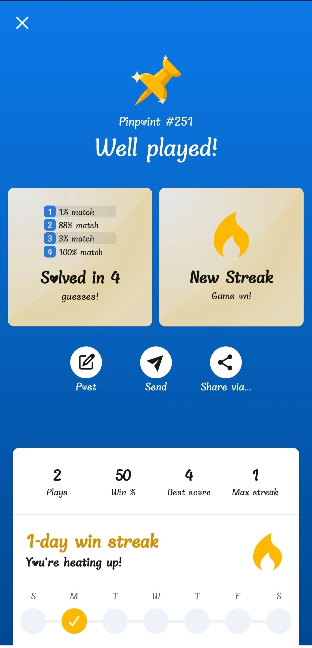 #achievementunlocked #mindgames #winstreak #problemsolving… | Swetha S #achievementunlocked #mindgames #winstreak #problemsolving… | Swetha S