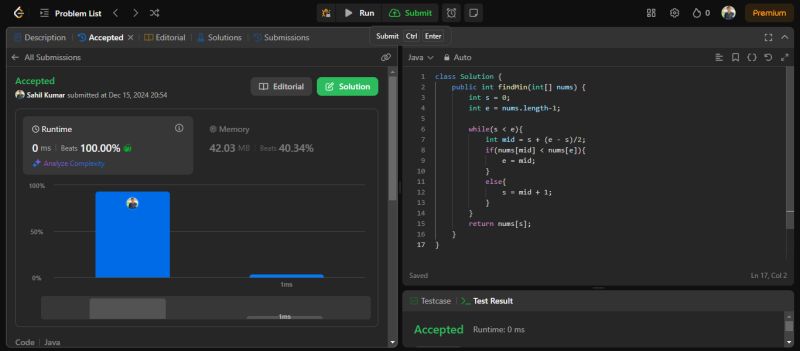 Sahil Kumar on LinkedIn: #leetcodechallenge #binarysearch # ... Sahil Kumar on LinkedIn: #leetcodechallenge #binarysearch # ...