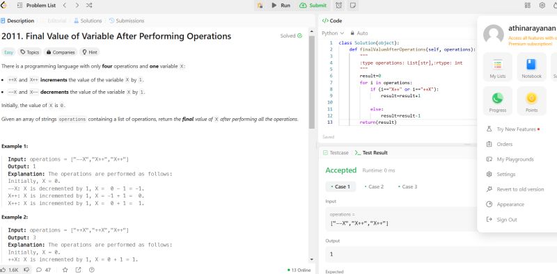 I am enthusiastic to share my solution - today's challenge in Python 🪱 ... I am enthusiastic to share my solution - today's challenge in Python 🪱 ...