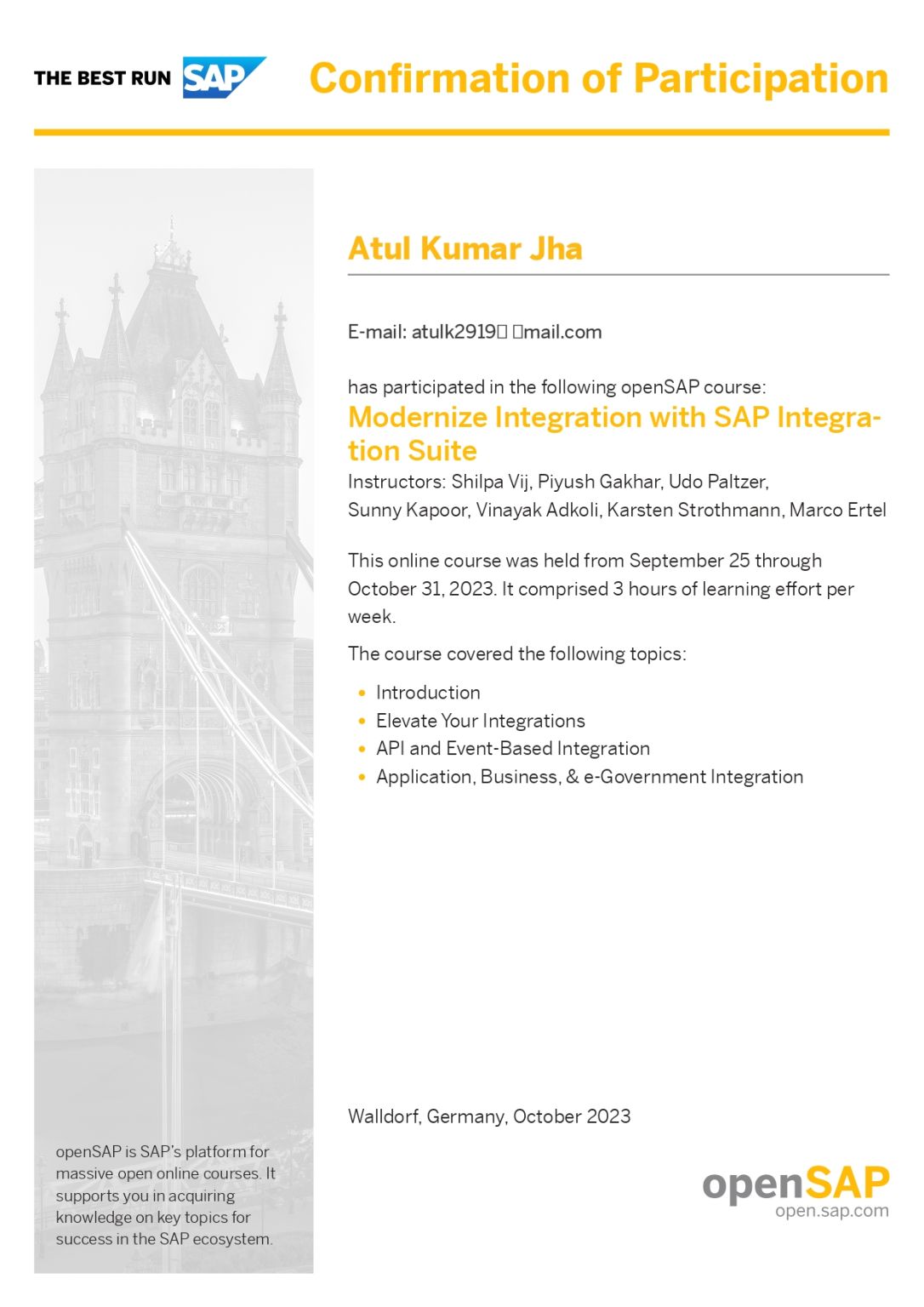 Atul Kumar Jha on LinkedIn: #b2b #sapintegrationsuite #integration Atul Kumar Jha on LinkedIn: #b2b #sapintegrationsuite #integration