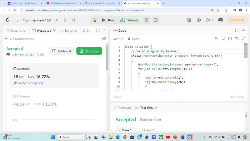 Sandeep Gupta on LinkedIn: #hashmap #dsa #leetcode #codingskills #developer Sandeep Gupta on LinkedIn: #hashmap #dsa #leetcode #codingskills #developer