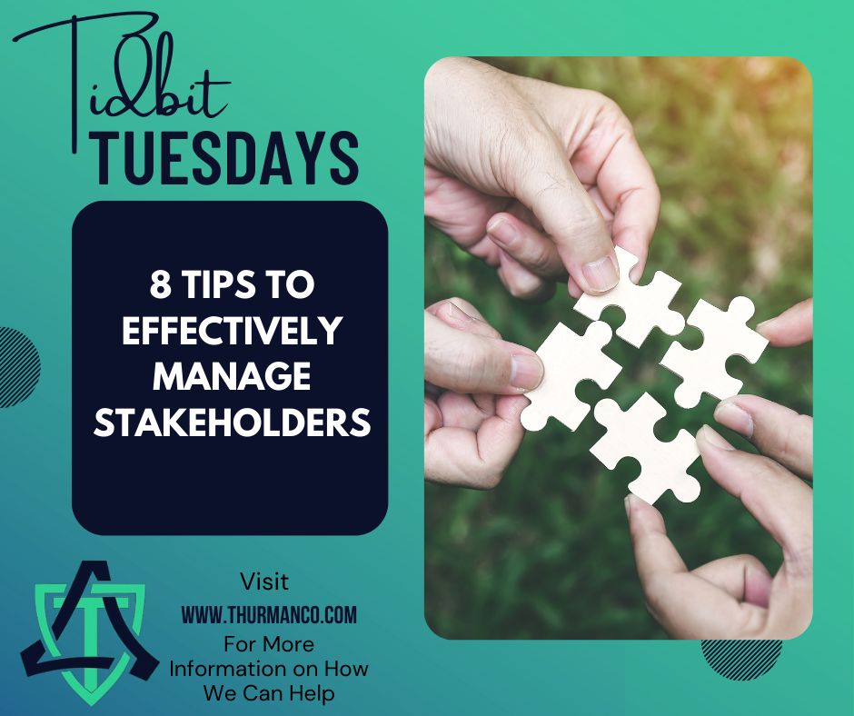 Thurman Co on LinkedIn: #thurmanco #projectmanagement #stakeholders Thurman Co on LinkedIn: #thurmanco #projectmanagement #stakeholders