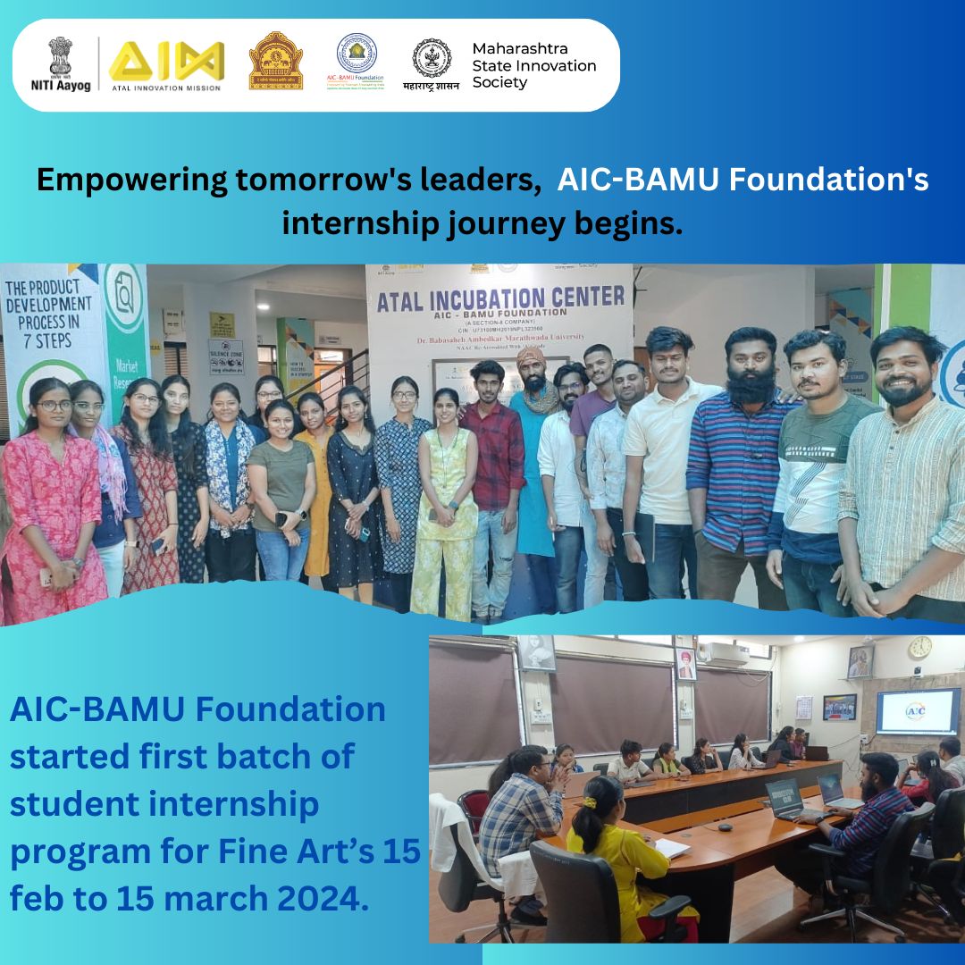 AIC-BAMU Foundation on LinkedIn: Empowering Tomorrow's Leaders: AIC ... AIC-BAMU Foundation on LinkedIn: Empowering Tomorrow's Leaders: AIC ...