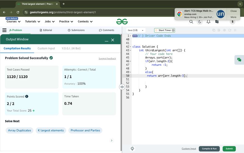 #evercode #365daysofcode #arrays #sorting #dsa #problemsolving ... #evercode #365daysofcode #arrays #sorting #dsa #problemsolving ...