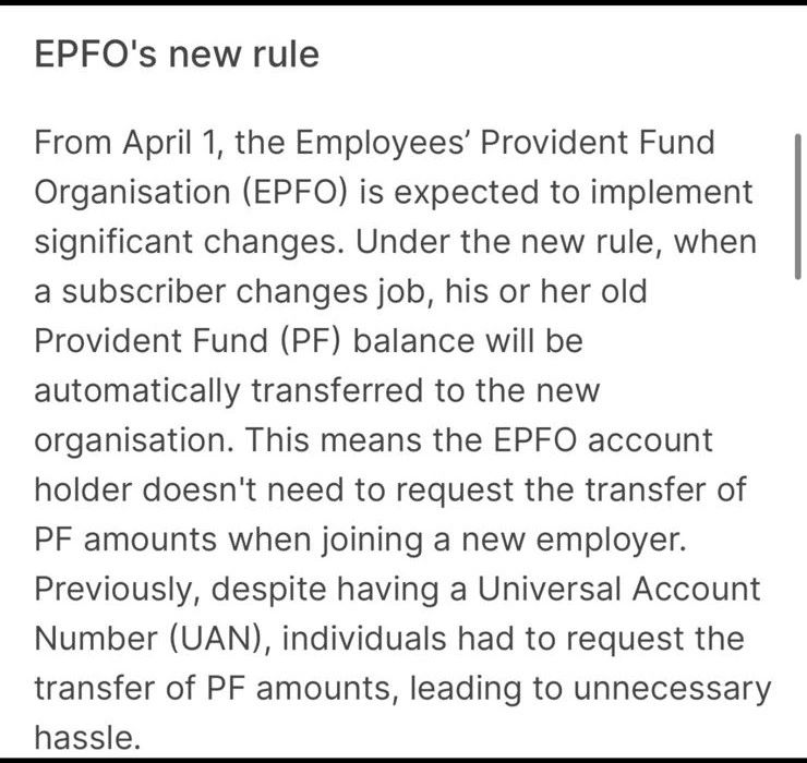 Rohit Gupta on LinkedIn: PF transfer is now to be done automatically ... Rohit Gupta on LinkedIn: PF transfer is now to be done automatically ...