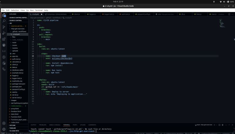 #devops #backenddevelopment #cicd #nodejs #githubactions #120daysofcode ... #devops #backenddevelopment #cicd #nodejs #githubactions #120daysofcode ...