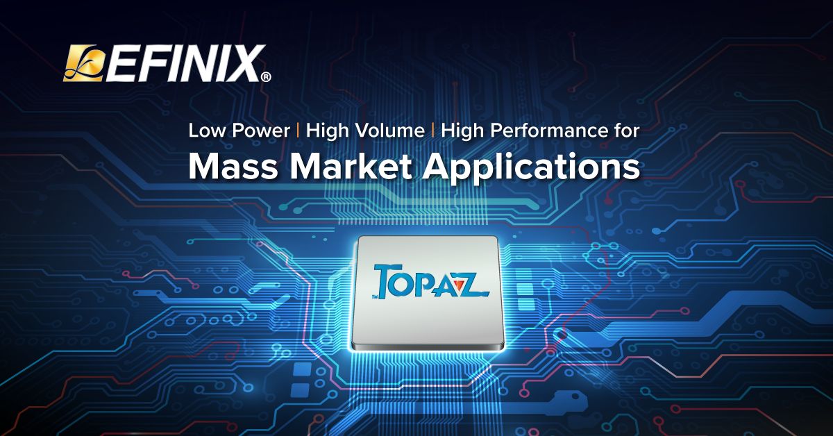 Efinix, Inc. on LinkedIn: #topaz #efinx #fpga #efinixfpga #topazfpga # ... Efinix, Inc. on LinkedIn: #topaz #efinx #fpga #efinixfpga #topazfpga # ...