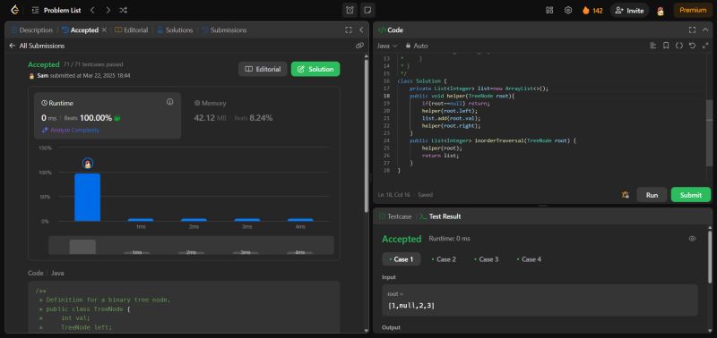 #leetcode #100daysofcode #binarytree #recursion #java #codingchallenge ... #leetcode #100daysofcode #binarytree #recursion #java #codingchallenge ...