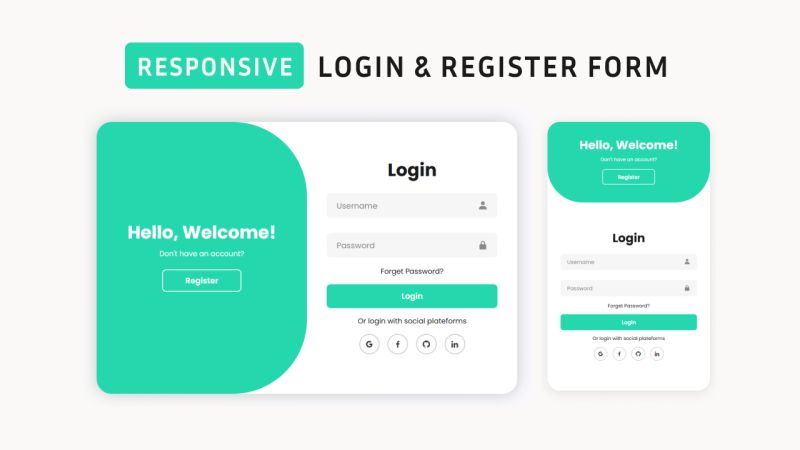 Aashir Khan on LinkedIn: #responsiveform #loginform #registerform #html ... Aashir Khan on LinkedIn: #responsiveform #loginform #registerform #html ...