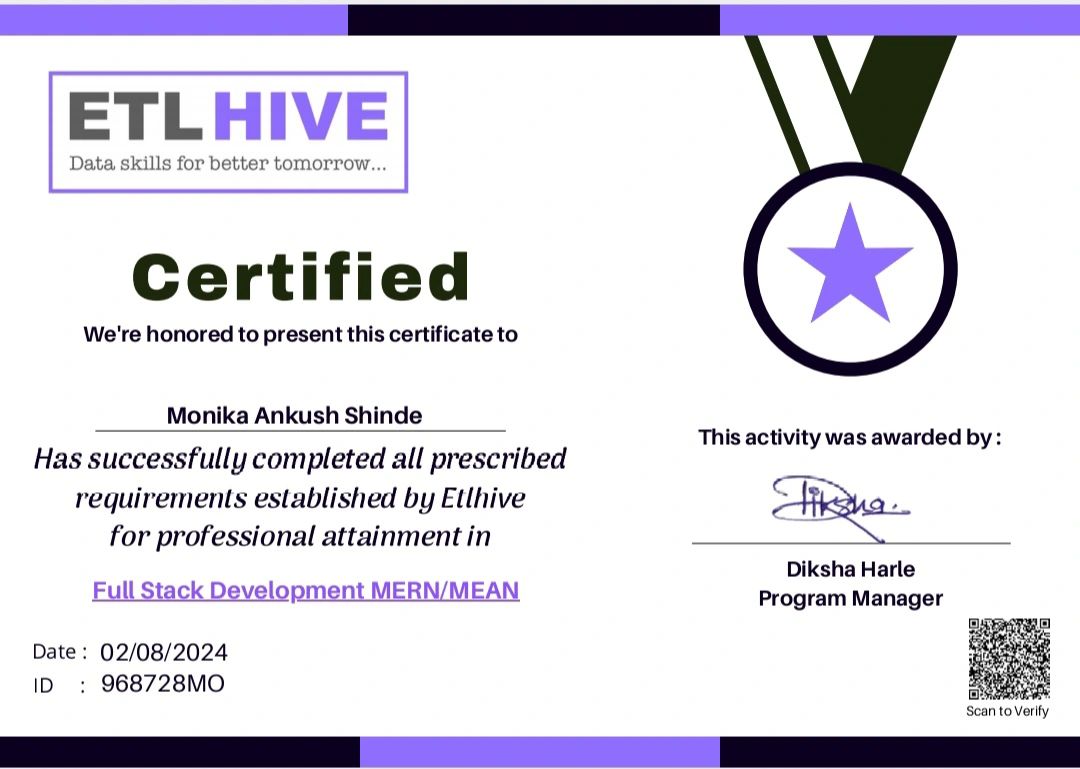 Monika Shinde on LinkedIn: #html #css #javascript #reactjs #nodejs # ... Monika Shinde on LinkedIn: #html #css #javascript #reactjs #nodejs # ...