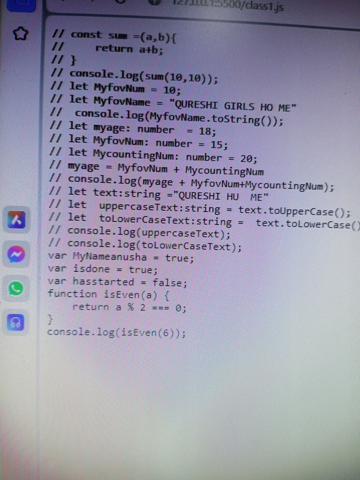 Alishba Rehman on LinkedIn: JavaScript and typescript 😇 Alishba Rehman on LinkedIn: JavaScript and typescript 😇