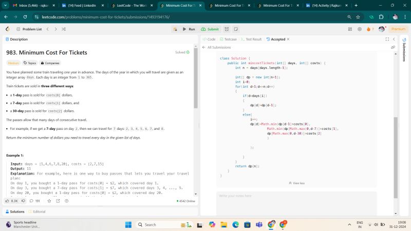 Rajkumar Kanugala on LinkedIn: #dynamicprogramming #problemsolving # ... Rajkumar Kanugala on LinkedIn: #dynamicprogramming #problemsolving # ...