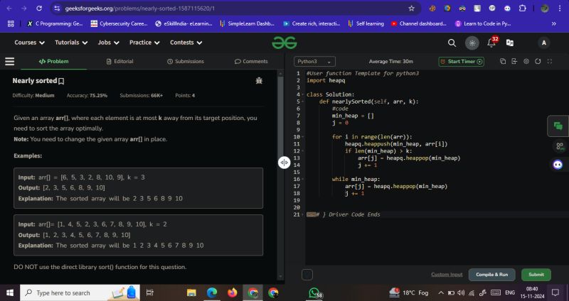 Akshat Srivastava on LinkedIn: #365daysofcode #leetcode #gfg Akshat Srivastava on LinkedIn: #365daysofcode #leetcode #gfg